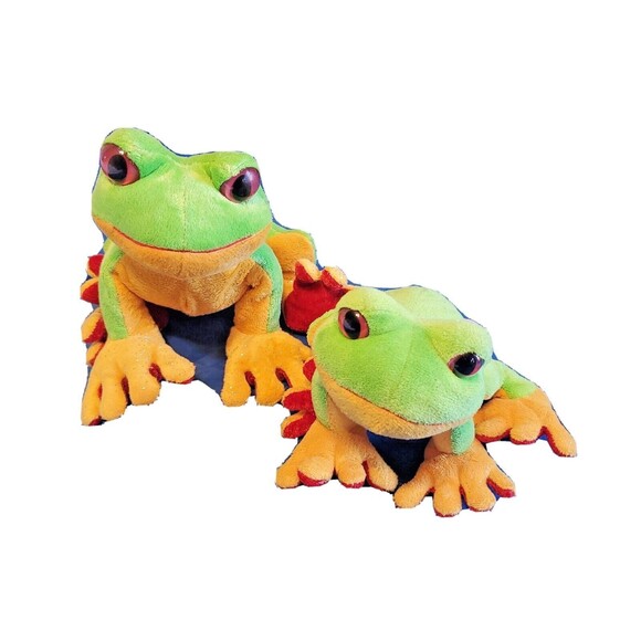 GANZ | Toys | Webkins Plush Tree Frogs Ganz Stuffed Animal Reptile Toy ...